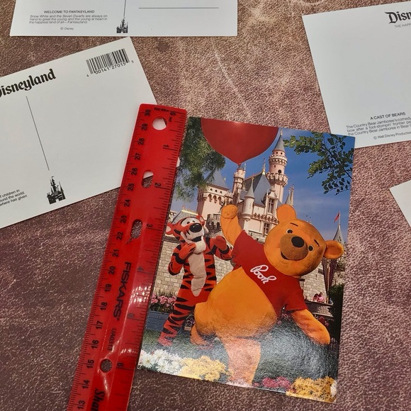 Disney | Office | Vintage Lot Of 7 Blank Walt Disney Postcards | Poshmark